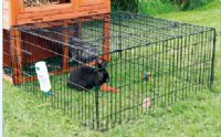 Rabbit Cage Reviews - Trixie Rabbit Enclosure with Top (Black)